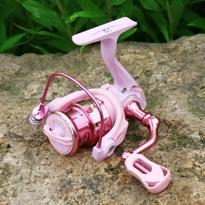 DHgate.com:Fly Fishing Reels HS1000-6000: Pink Metal Rocker Spinning ...