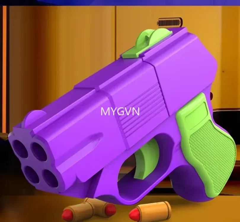 Portable bolt carrot toy Gun with Shell Ejection and Soft Bullets ...