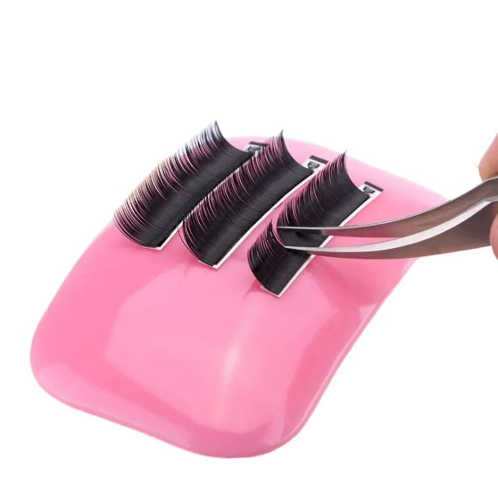 Silicone Reusable False Eyelashes Pad Tray Holder Eyelashes Extensions ...