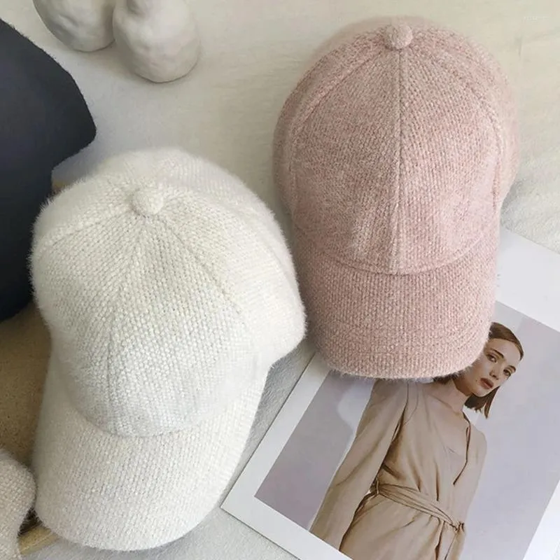 DHgate.com:Cozy Rabbit Fur Winter Visor Hat for Women: Warm, Breathable ...