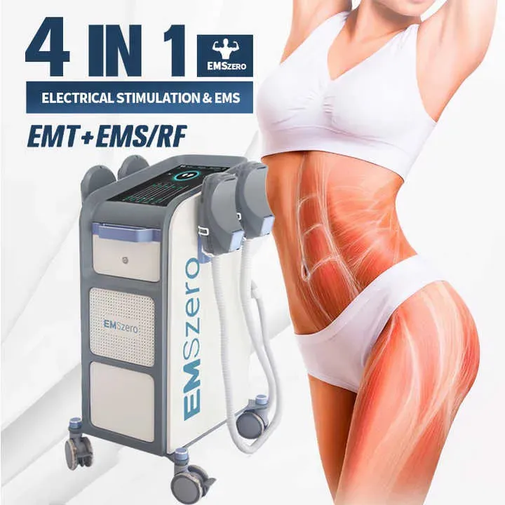 EMS Slimming Machine Hi Emt Neo RF Body Sculpting Device For Muscle Stimulation And Fat ...