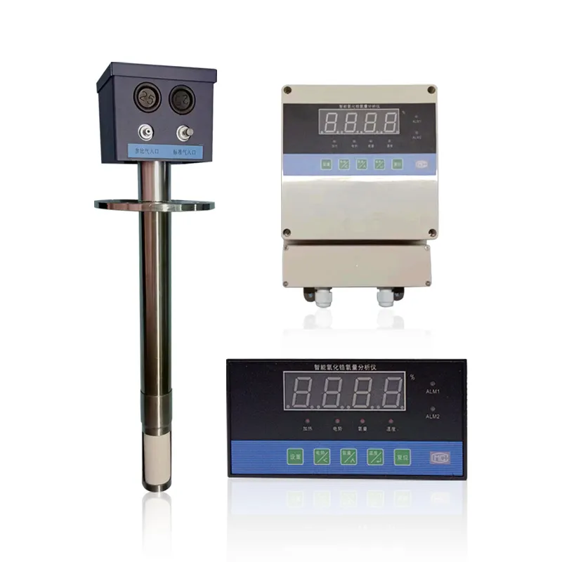 High-Precision Zirconia Oxygen Analyzer - Split Probe Design, Flue Gas ...