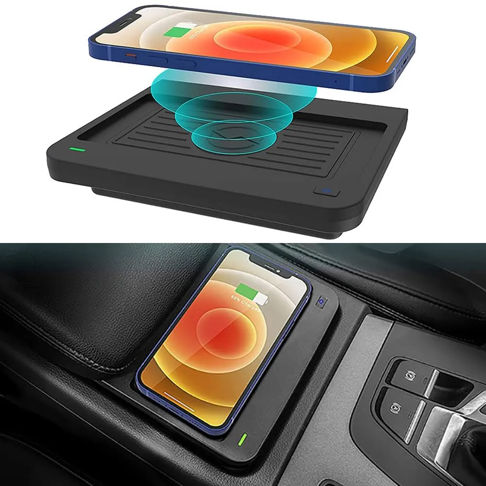 Car Wireless Charger Pad: Qi Charging Station for Q5/SQ5 2017-. Shop ...