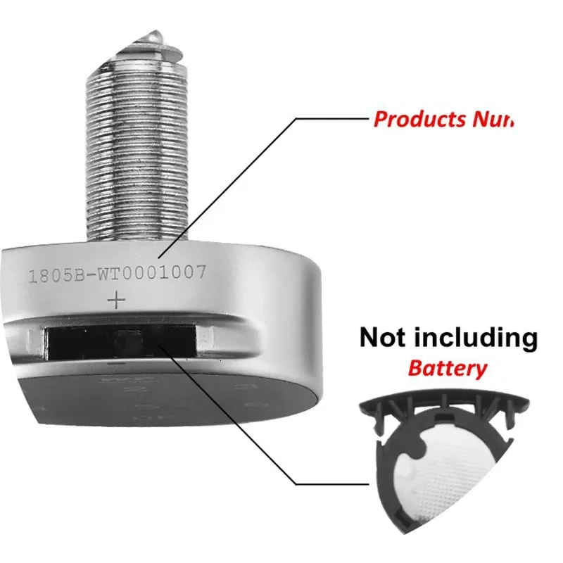 6-Digit Electronic Keypad Door Lock - Smart Security for Drawers ...