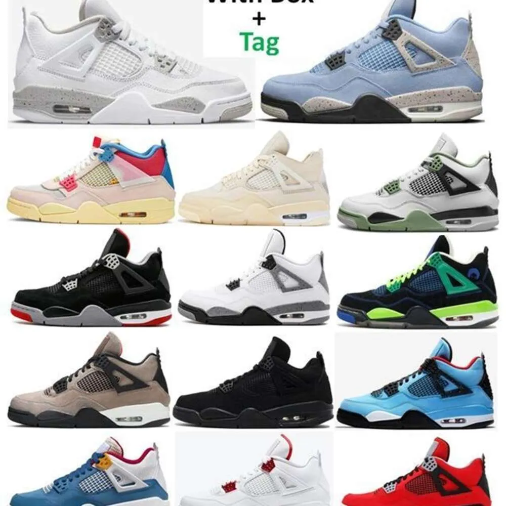 4 Sail Oreo University Bred Basketer Shoes Men Women 4S Seafoam Black ...