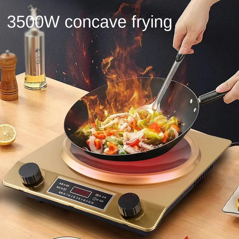 High Power 3500W Induction Cooker 5 Adjustable Speeds Intelligent Stir Fry Concave Stovetop From Abc5588 66.34 DHgate.Com