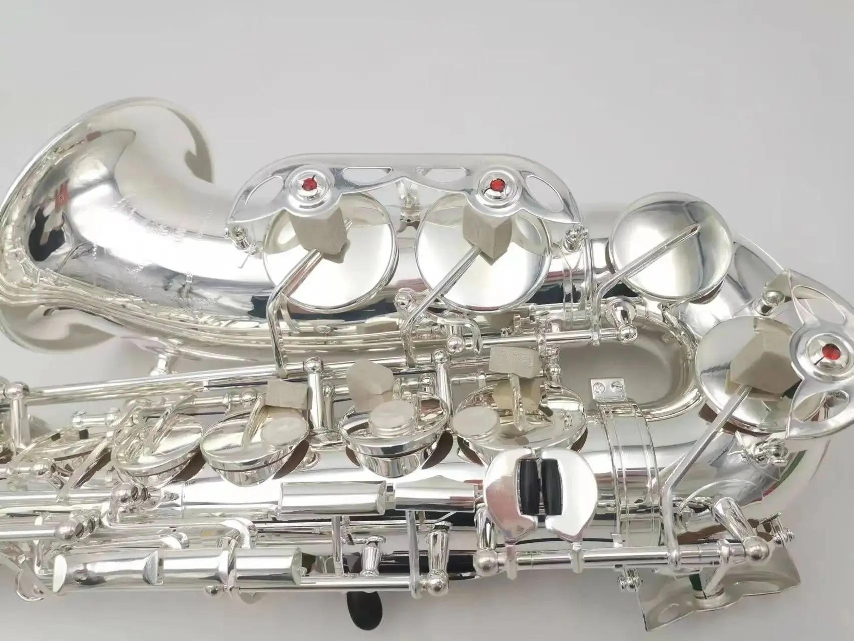 DHgate.com:Alto Saxophone YAS-62 E Sax Silver Musical Instrument High ...