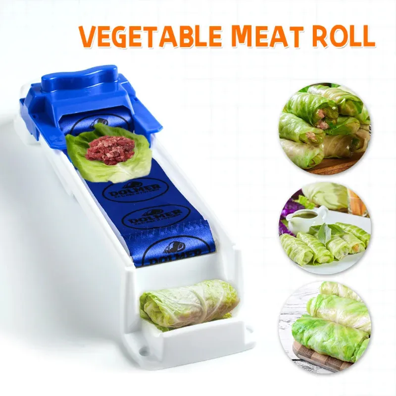 Roll Roller Sushi Tools: 231204 Creative Cabbage Leaf & Meat Roller For ...