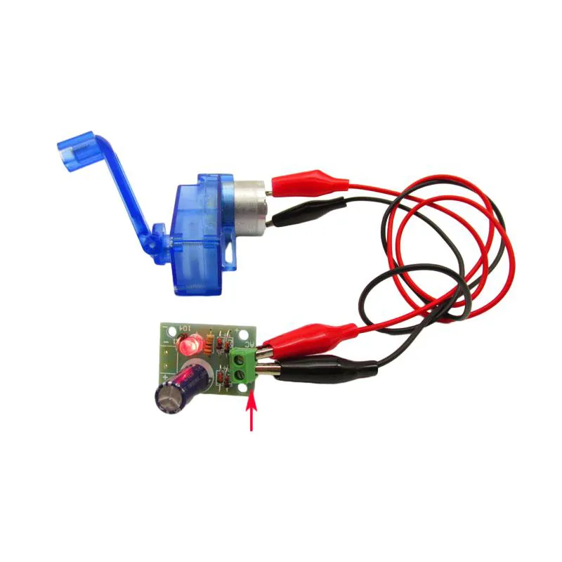 Wholesale Survival Kit: DIY Hand Crank Motor Gear Hydroelectric ...