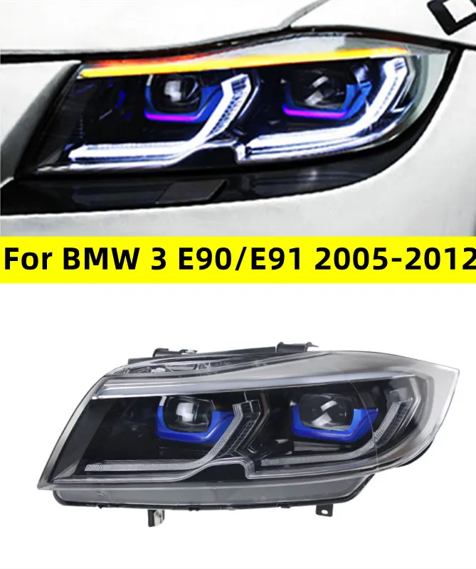 Premium LED Headlights for 3 Series E90/E91 2005-2012 - Enhanced ...