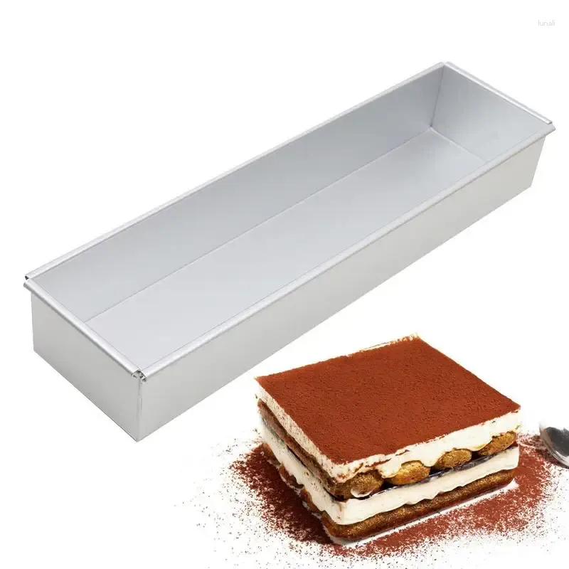 Non-Stick Cake Pan - Rectangle Baking Mould, Aluminum Alloy, Perfect ...