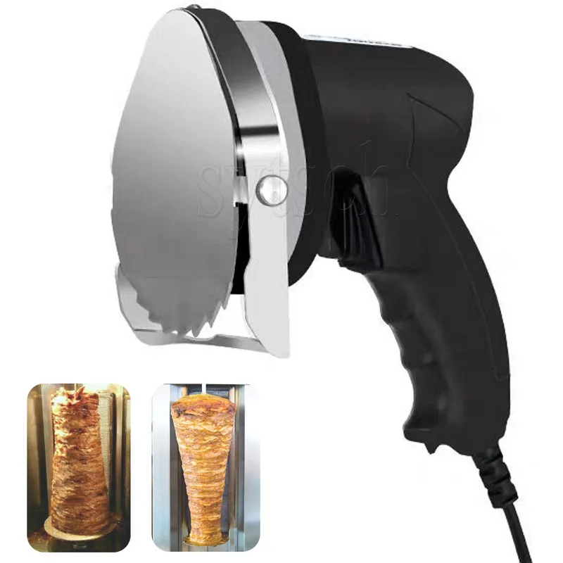 DHgate.com:Electric Meat Slicer: 220V Doner Kebab Slicer Shawarma Roast ...