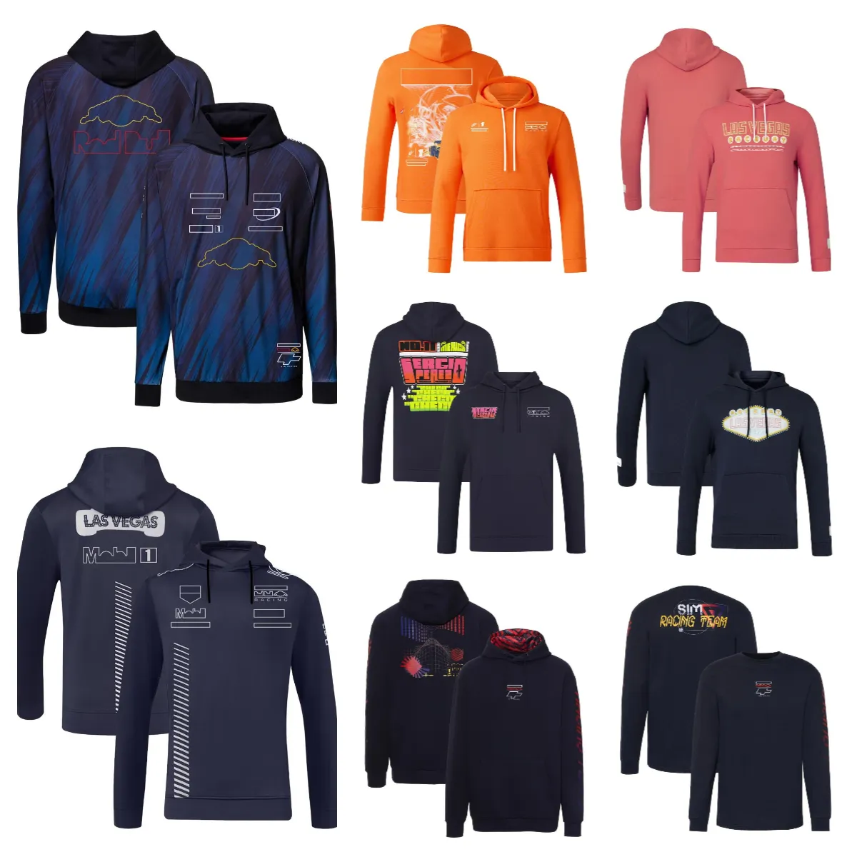 Premium Racing Hoodie: Autumn/Winter F1 Style, Casual Fan Jacket - Shop ...