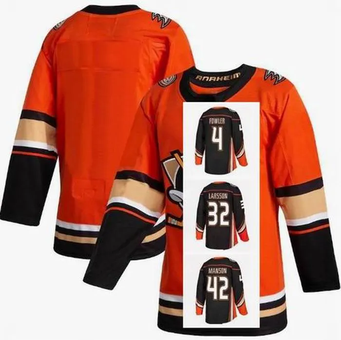 DHgate.com:Custom Anaheim Duck Jacob Larsson Jersey 32 Cam Fowler 4 ...