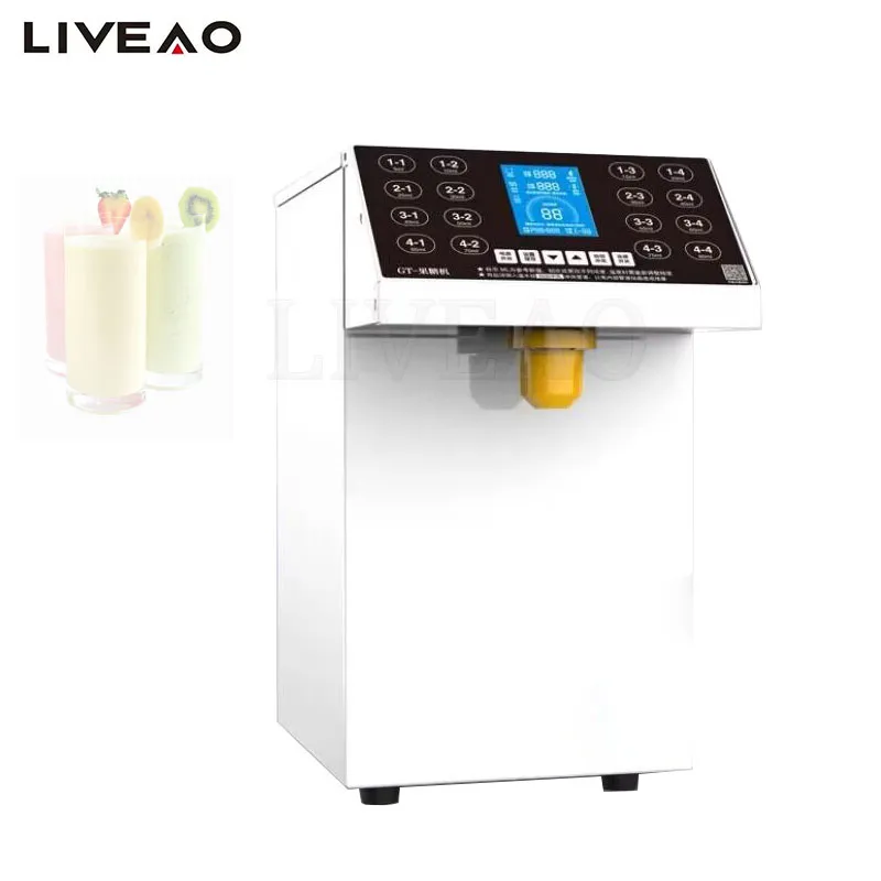 DHgate.com:High-Precision Electric Bubble Tea Fructose Machine Sugar ...