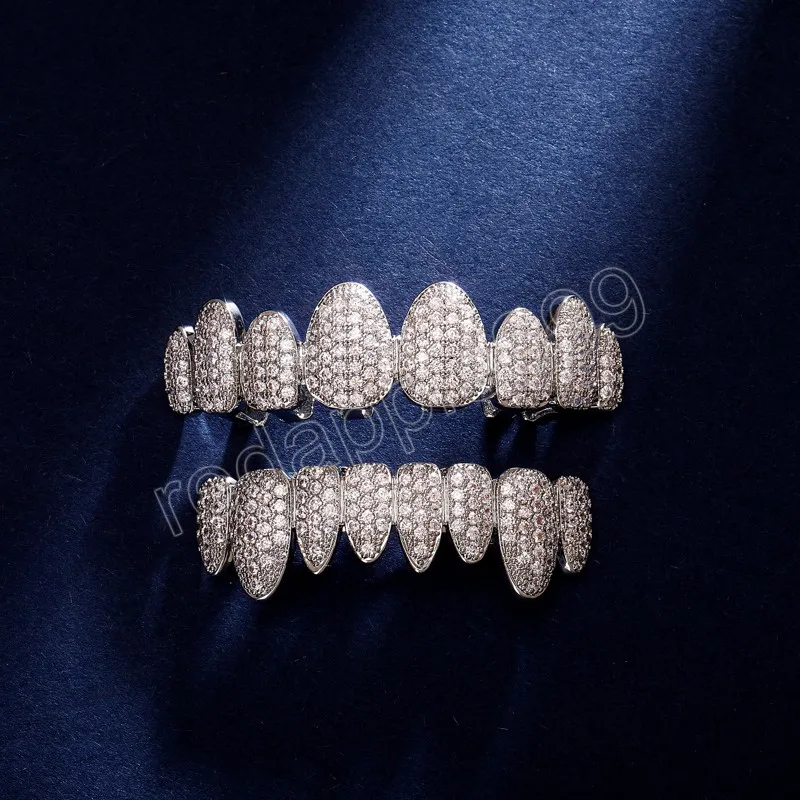 DHgate.com:24k Gold Plated Bling Teeth Grillz Set for Fashionable ...