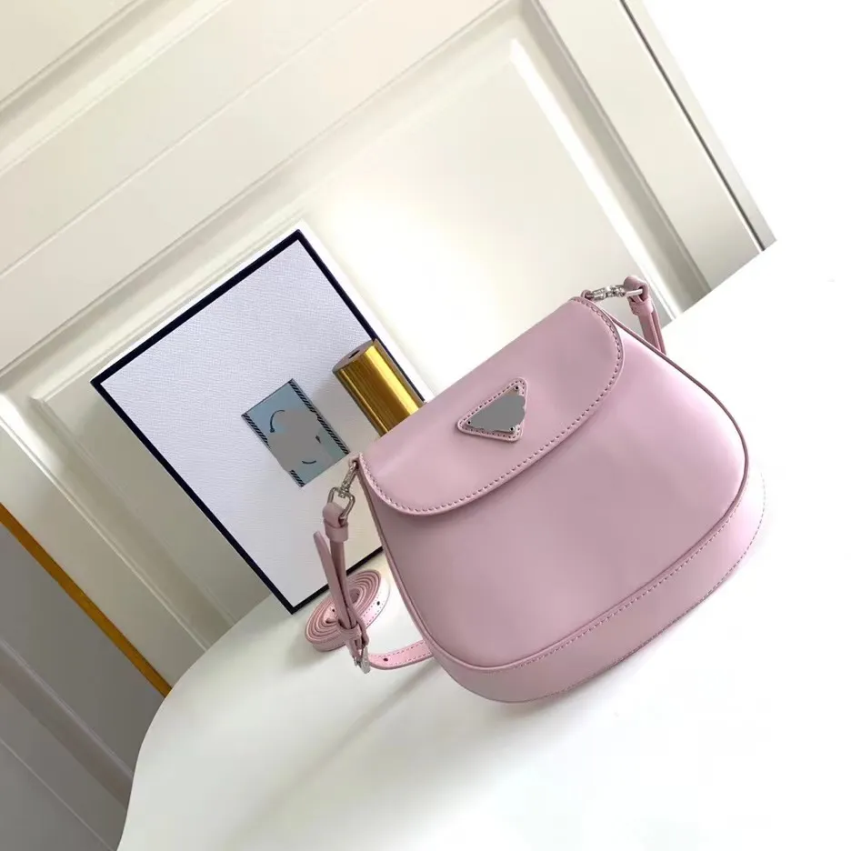 Elegant Sloping Armpit Bag: Full Calfskin Leather, Simple Arc Design ...