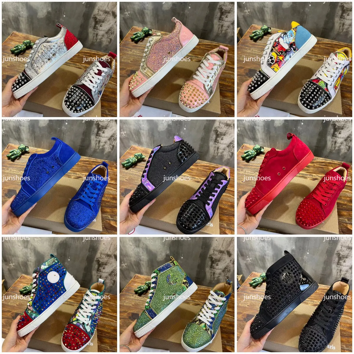 Vieira 2 Red High Top Sneakers: Luxury Designer Shoes For Men & Women ...