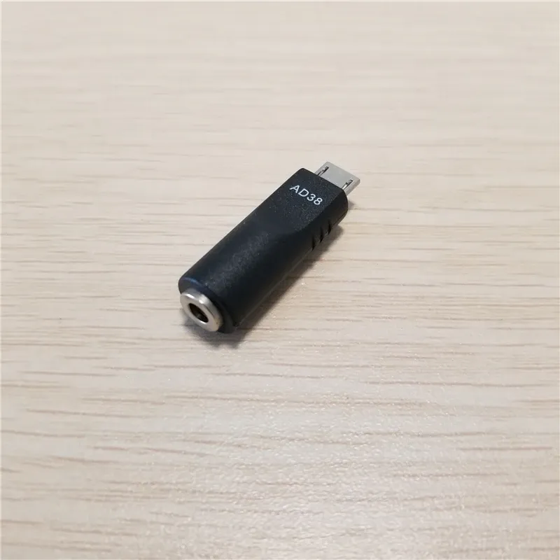 Micro USB To 3.5 Jack Male To Female DC Power Adapter Connector Compact ...