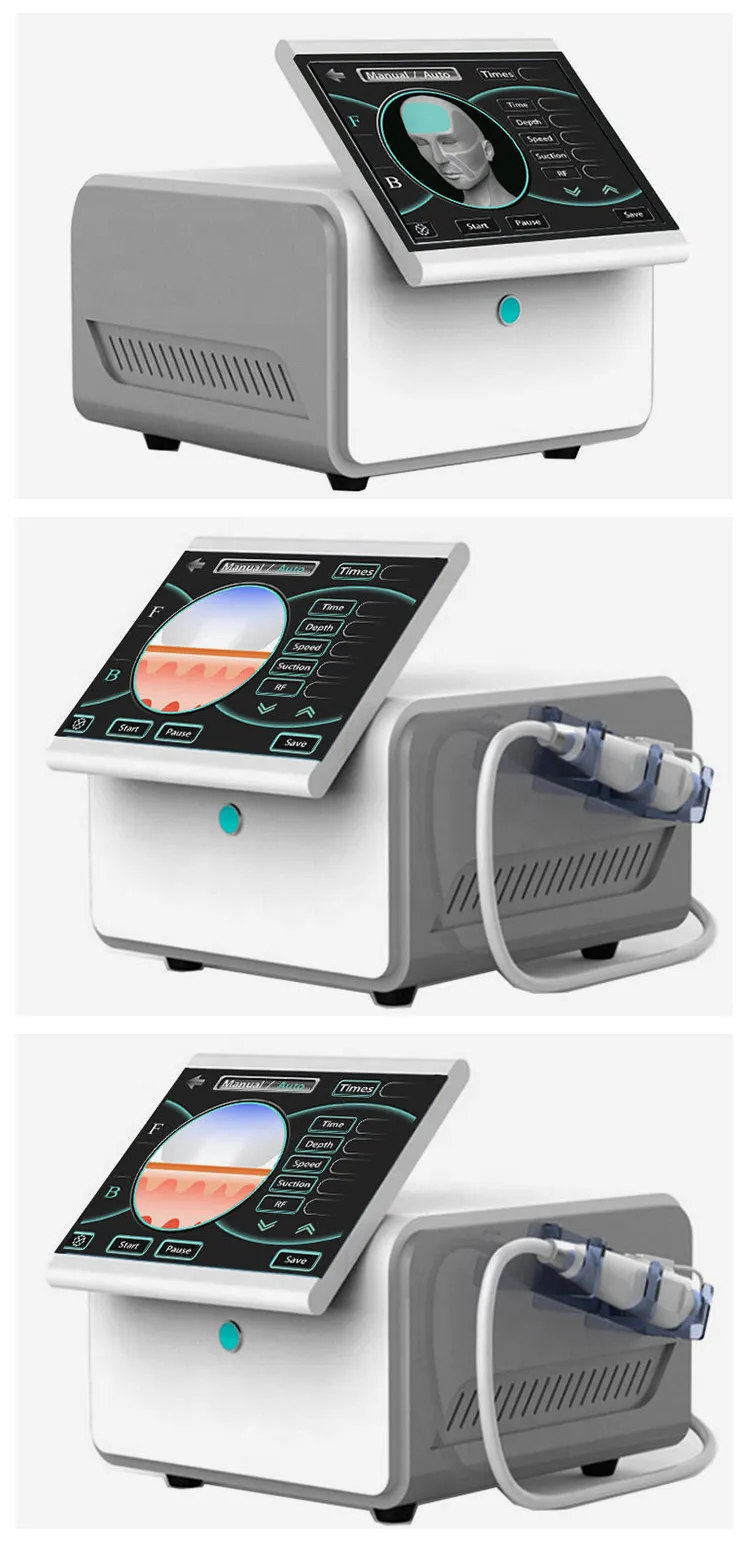 Fractional Radio Frequency Microneedling Machine with 4 Needle Types ...