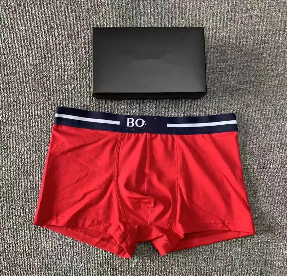 2024 Designer Mens Boxer Cotton Boxer Briefs Sexy Cotton Shorts For Men ...