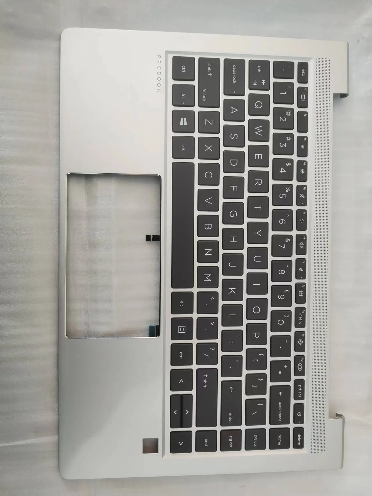 Replacement Palmrest Top Cover - US Layout Keyboard with Backlight ...