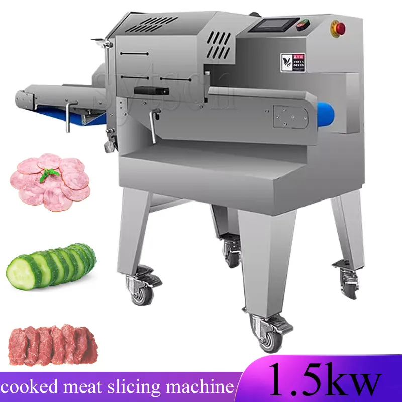 MeatyPro Full Automatic Meat Slicer Quick And Accurate, Ideal For ...