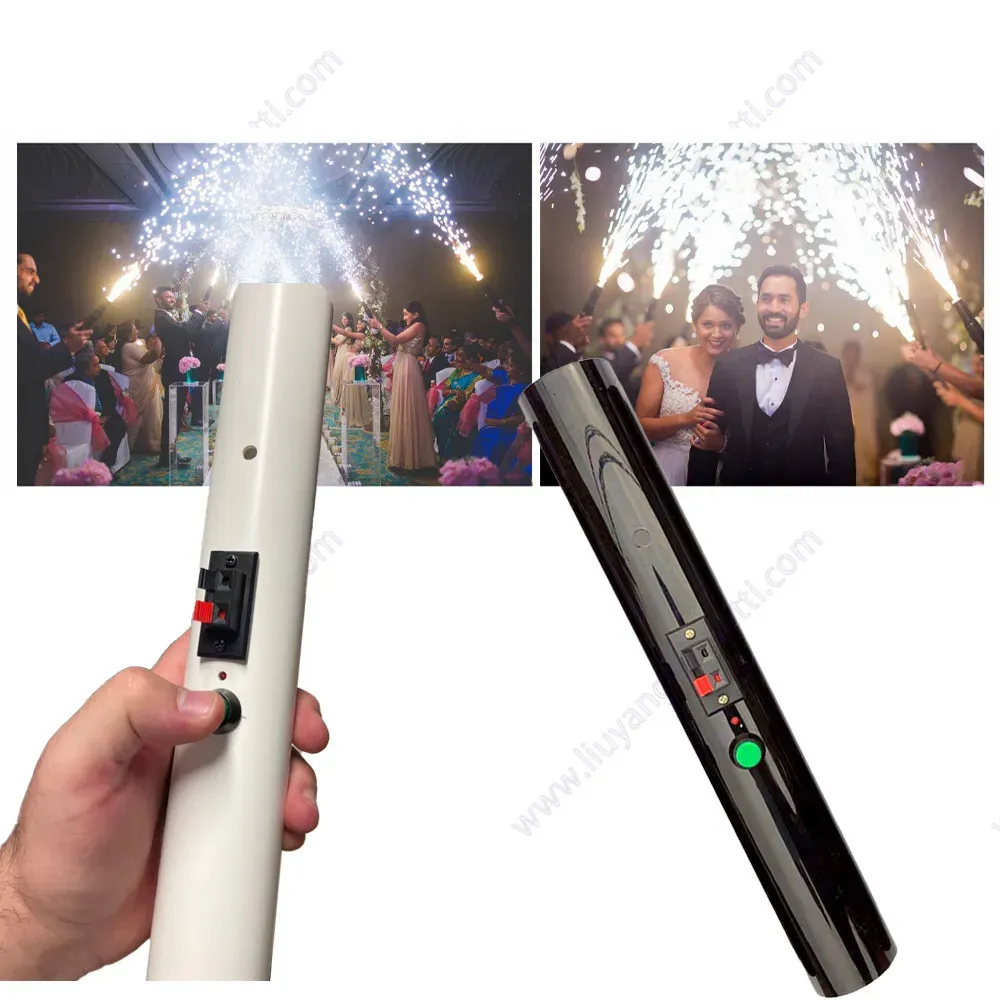 Cold Pyro Shooter Ignition Machine Reusable Fireworks Fountain Portable ...