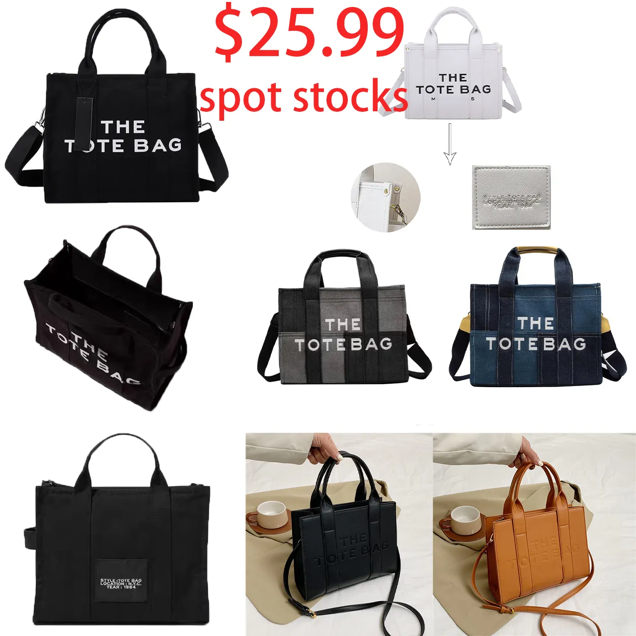 MJ Logo Designer Tote Bag: Spacious, Stylish & Versatile Crossbody ...