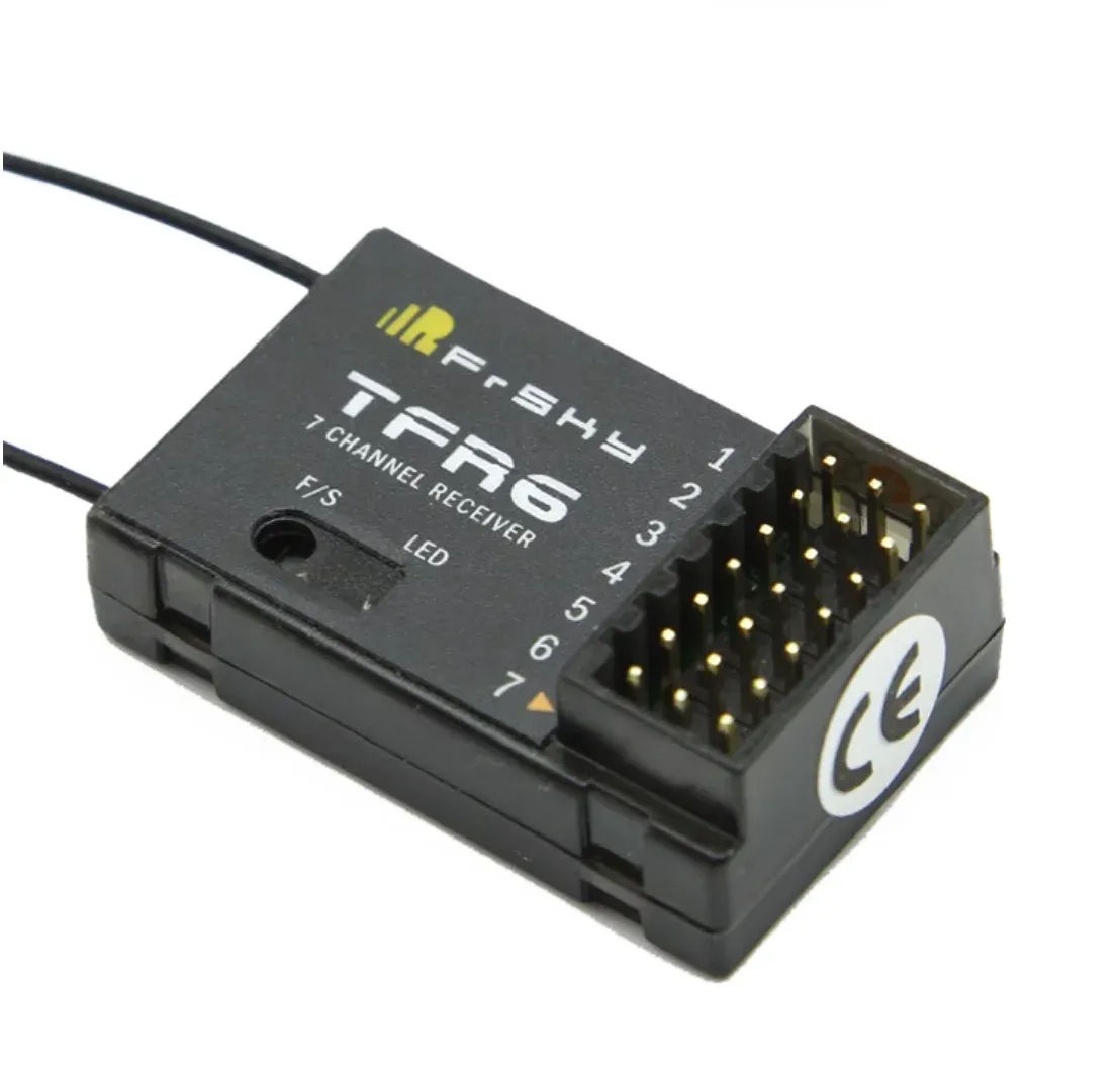 FrSky TFR6 7 Channel Futaba Compatible Receiver 2.4GHz Airplane/Car, Rc ...