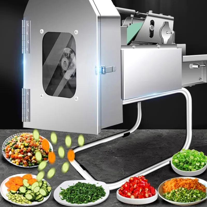 Commercial Vegetable Cutting Machine - Small Desktop CNC Food Processor ...