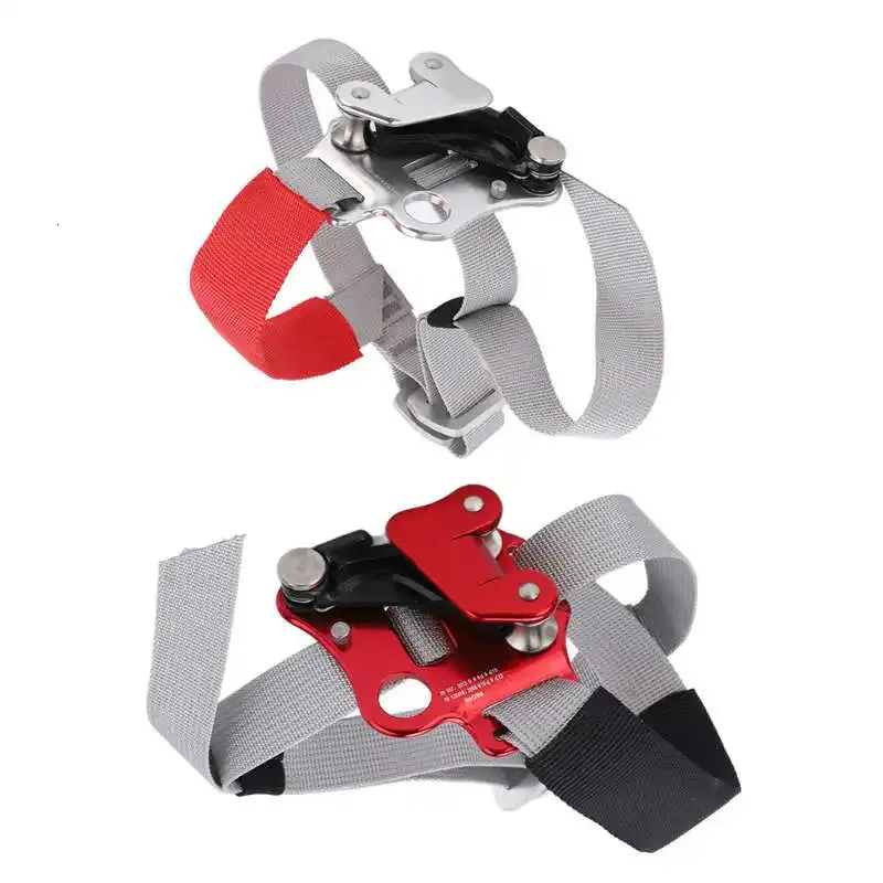 Climbing Harness Foot Ascender Riser with Pedal Belt Grasp Rope Gear ...