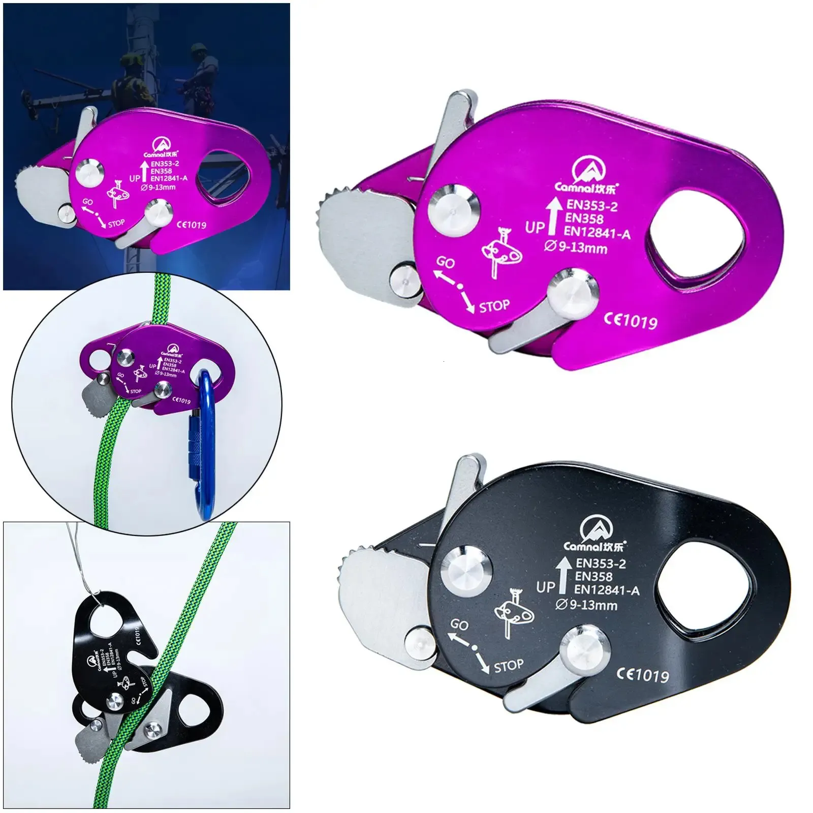 Climbing Harnesses Tree Rope Grab Protection For 91m Gear Accessories ...