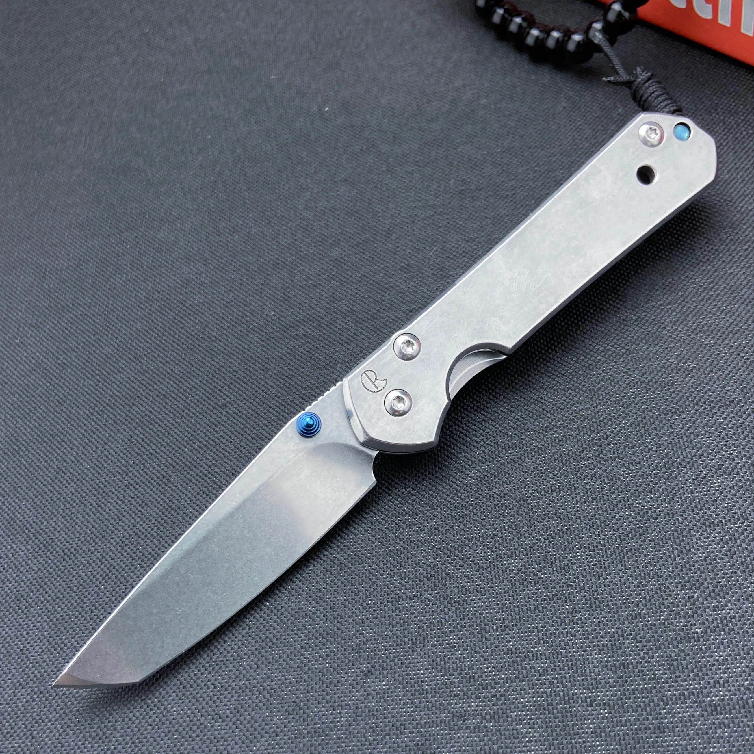 Chris Reeve Sebenza 21 Folding Tanto/Sharp Knife: 420 Steel Handles ...