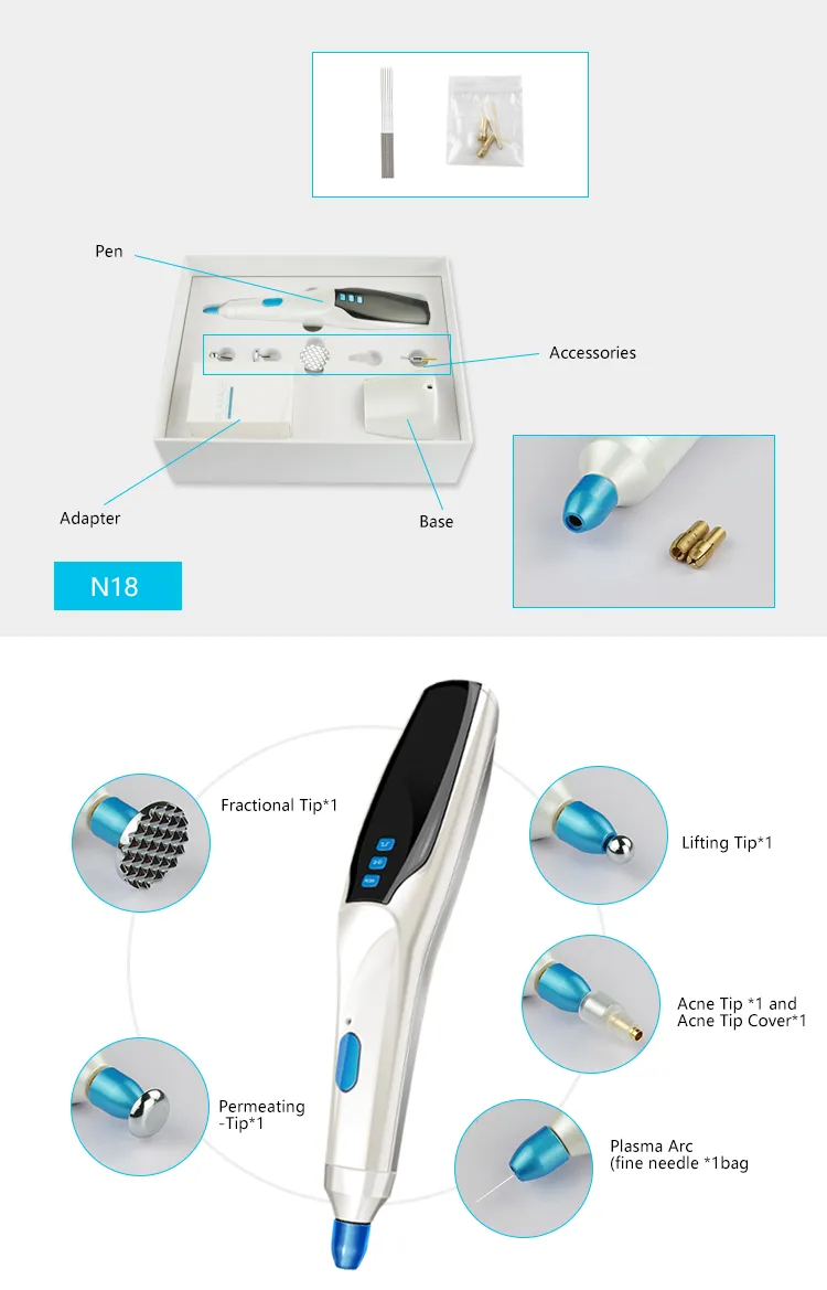 DHgate.com:Plasma Pen Device - High Frequency Plasma Laser for Skin ...
