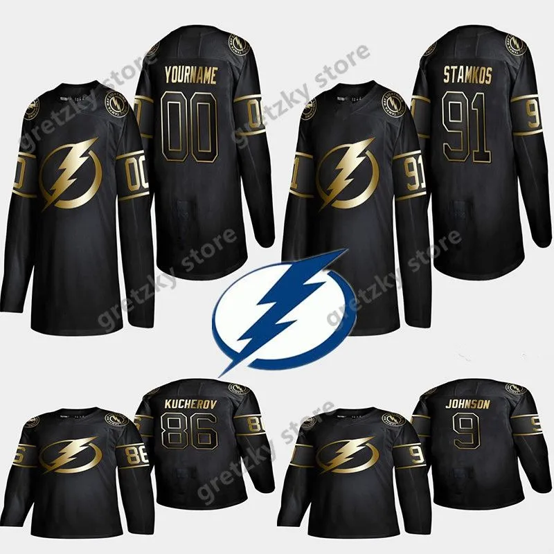 DHgate.com:Golden Edition Tampa Bay Lightning Jersey, Customized Hockey ...