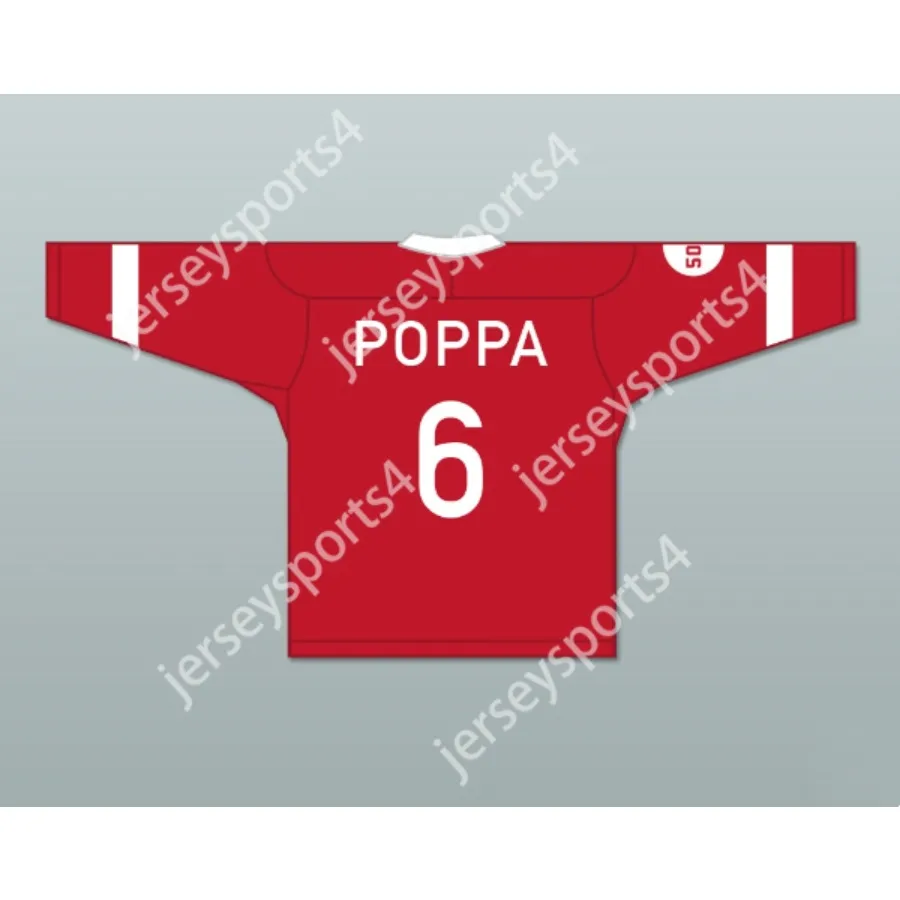 'Custom B.I.G. POPPA Hockey Jersey' High Quality Stitching, Sizes S 6XL ...