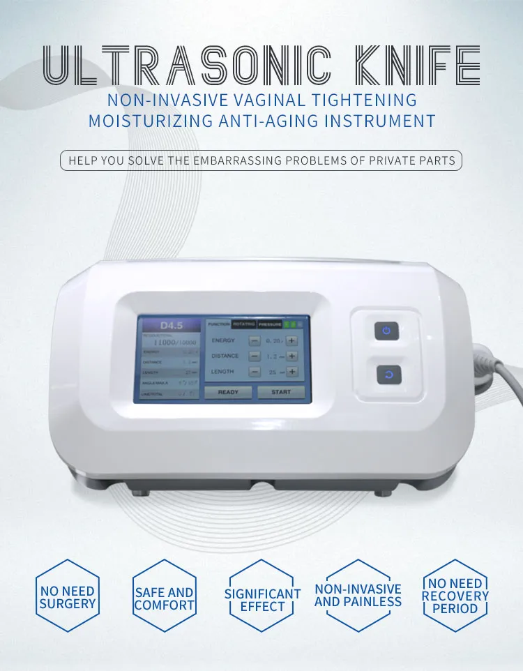 High Intensity Focused Ultrasound Machine for Vaginal Tightening with 3 ...