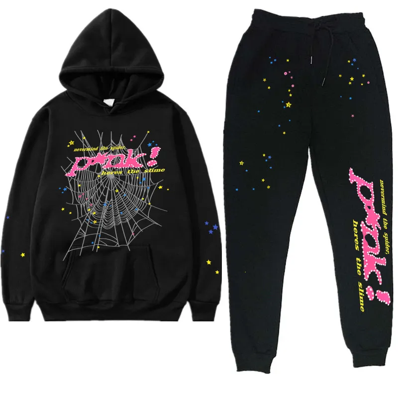 Luxury Designer Hoodrich Sale Tracksuit Spider 555 Fashion Sweatsuit ...