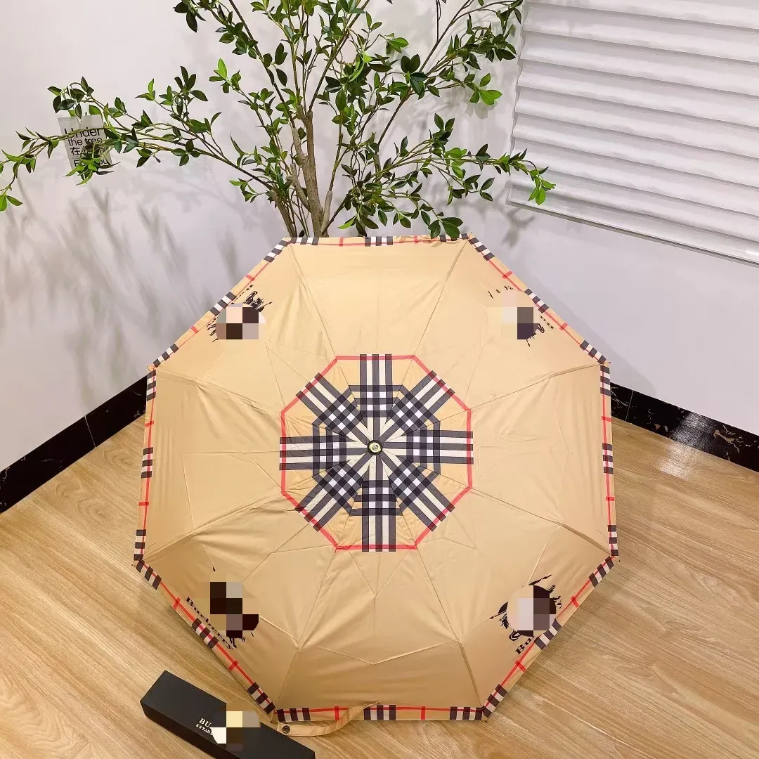 DHgate.com:Automatic Folding Plaid Sun Umbrella - UV Protection, Sun ...