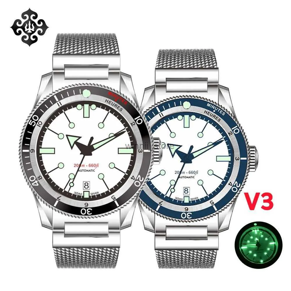 Relojes De Bolsillo 2023 NUEVO IPOSE IX DAO GMT Hombres Reloj Mecánico ...