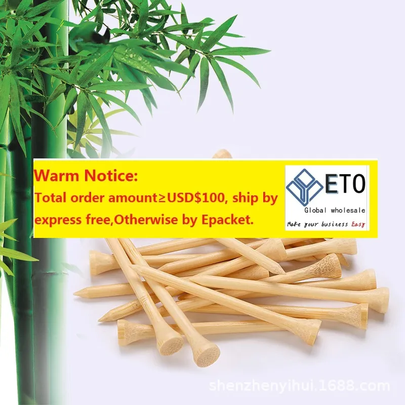 ZZ Golf Spikes: Wooden Bamboo Golf Accessories With Lined Hitter, Limit ...