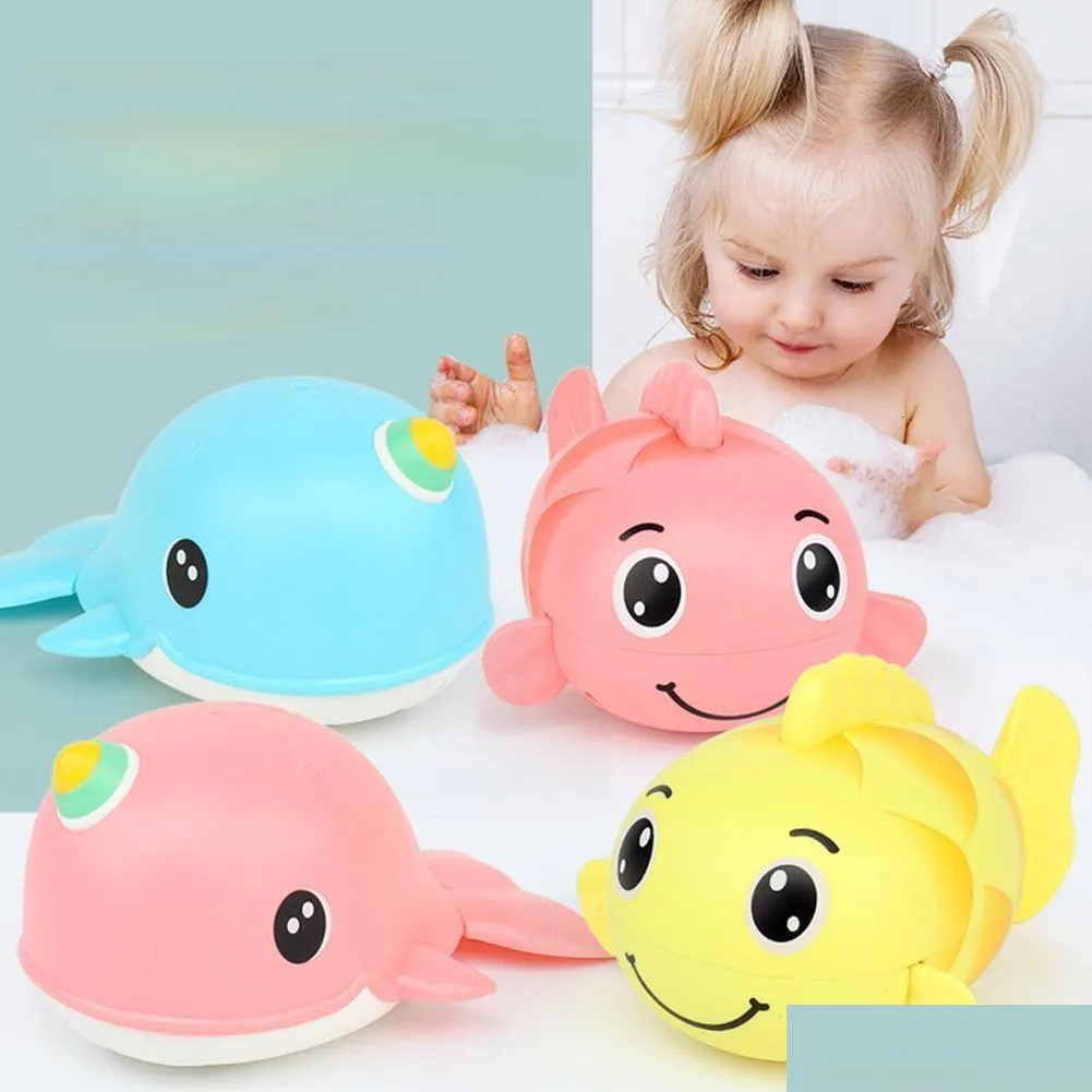 DHgate.com:Windmill Bath Toy: Floating Whale & Water Spray Fun:Baby ...