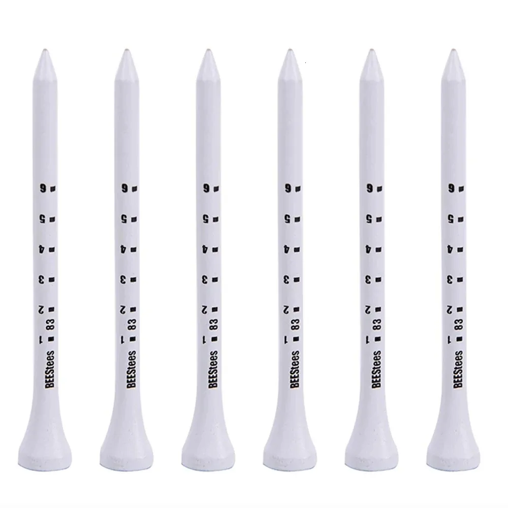 DHgate.com:8m Golf Tees (100 PCS) - Professional White Striped Digital ...