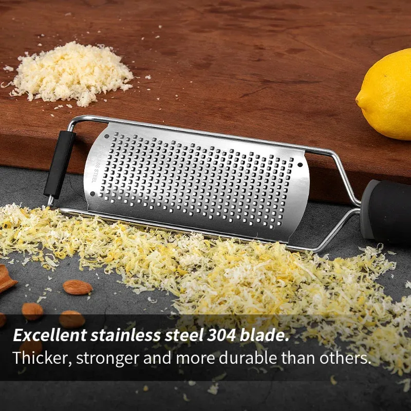 Multifunctional Stainless Steel Grater: Cheese, Vegetable & Lemon ...