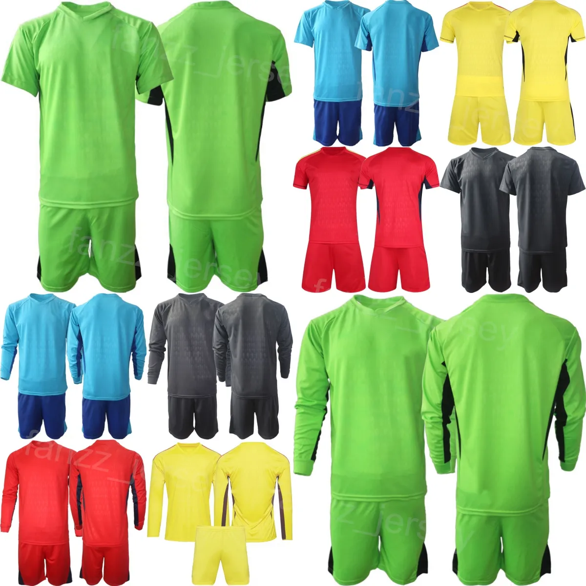 DHgate.com:High Performance Long Sleeve Goalkeeper Soccer Jerseys Set ...