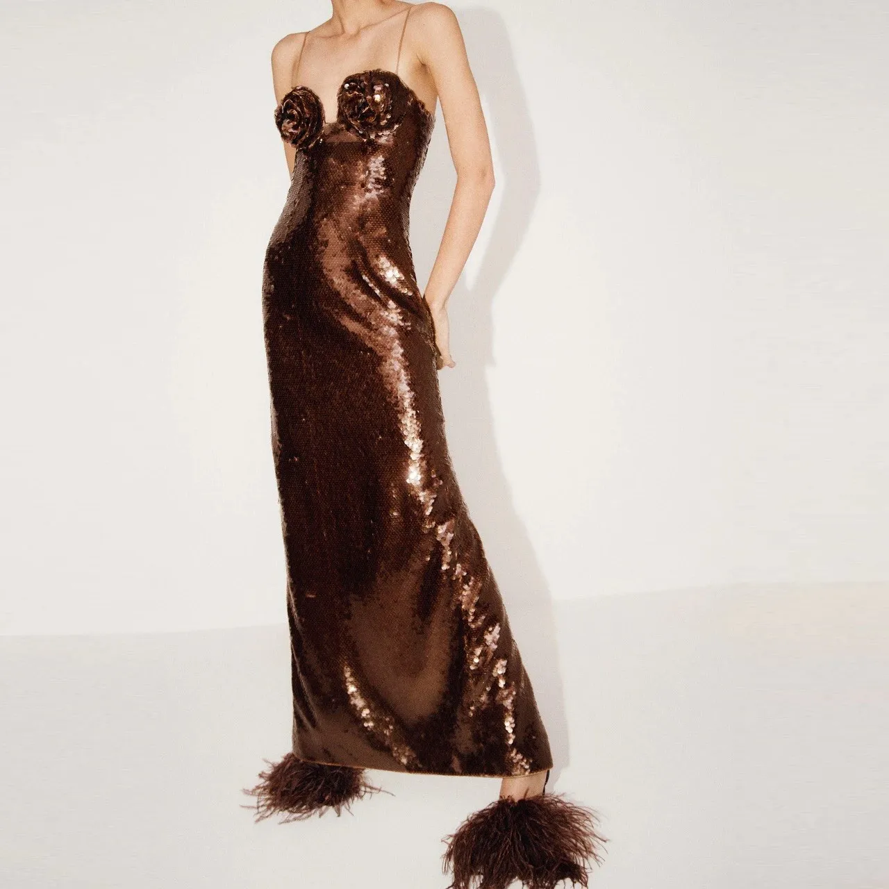 DHgate.com:2024 Women Fashion Dress Runway Dresses High end light ...