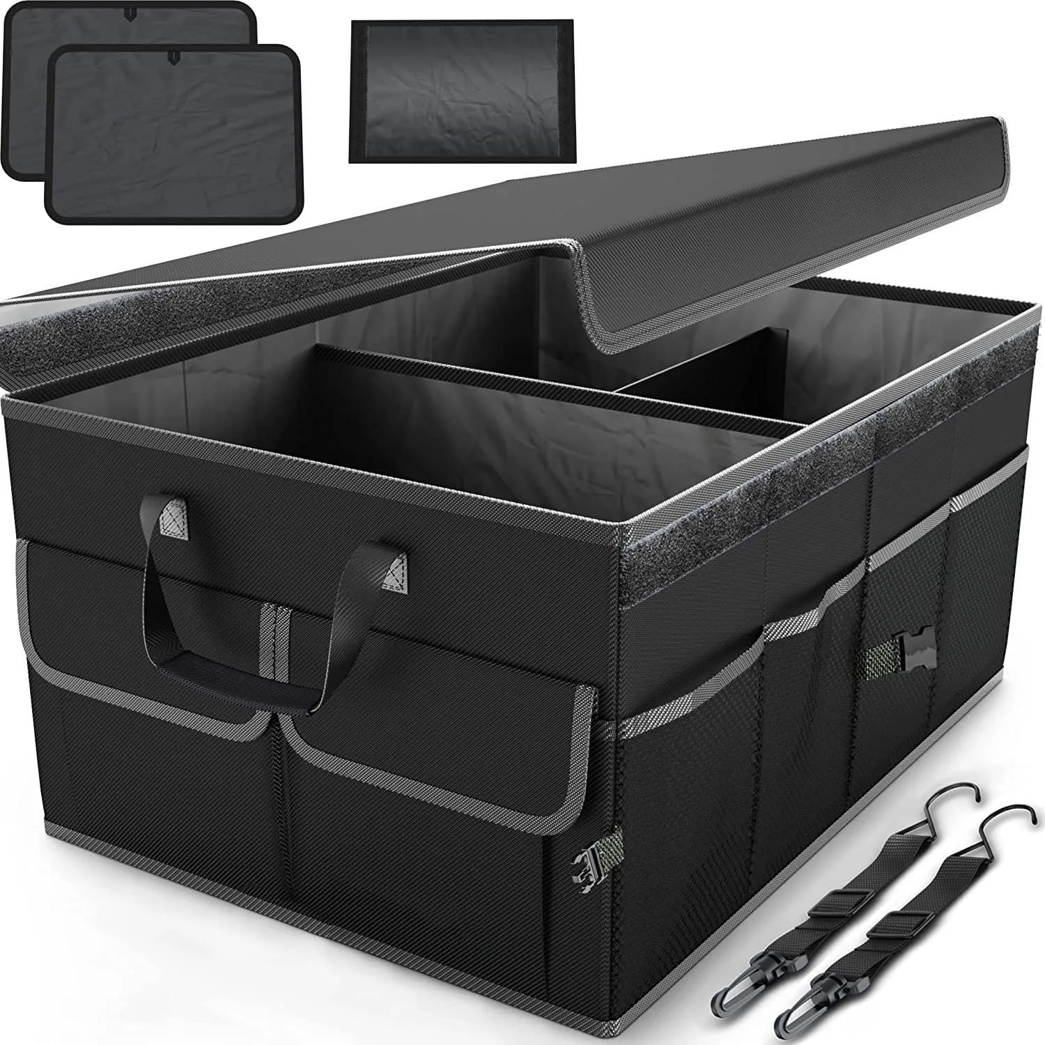 DHgate.com:SUV Trunk Organizer, Collapsible Multi Compartment, Non-Slip ...