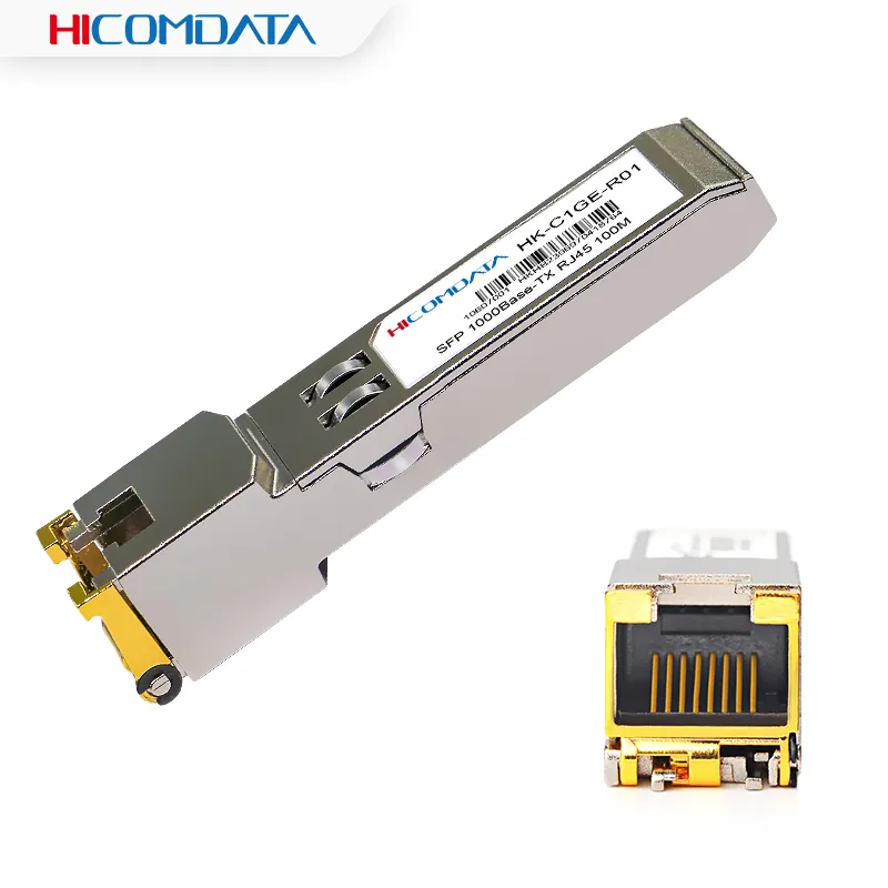 HICOMDATA 1000 Mbit/S RJ45 SFP 100 M Optisches Modul Transceiver ...