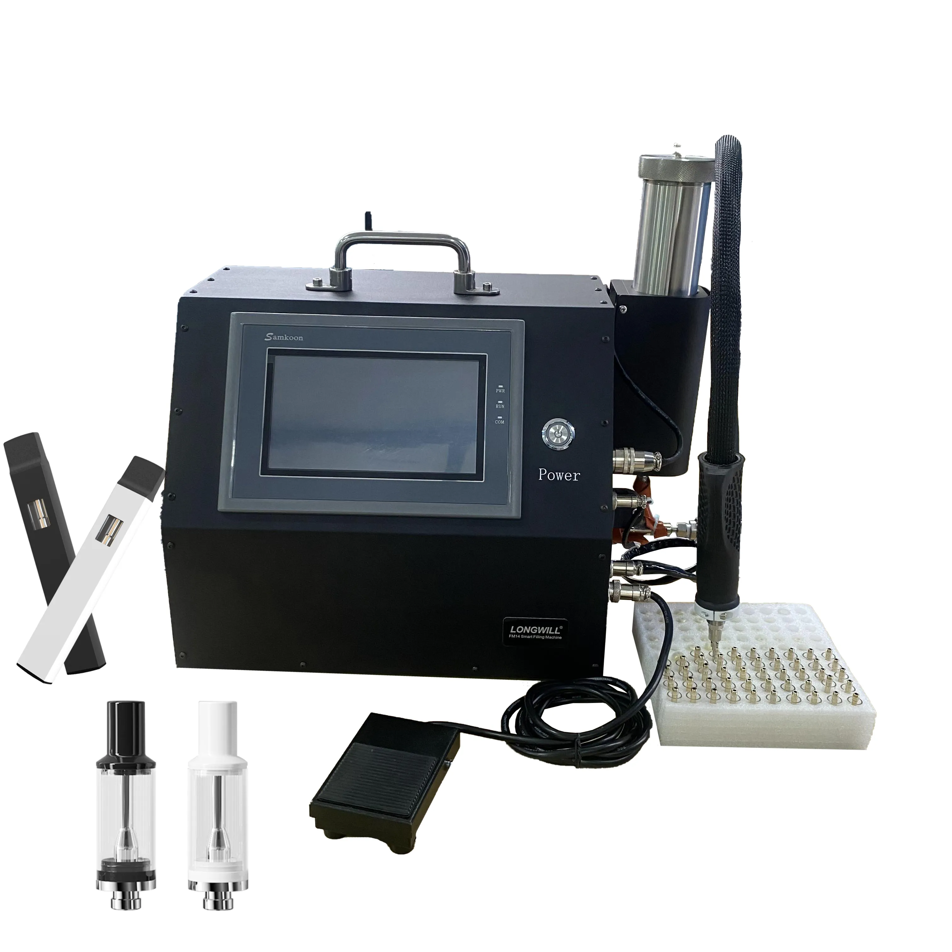 Precision 1ml & 5ml Liquid Filling Machine - Semi-Auto Syringe ...